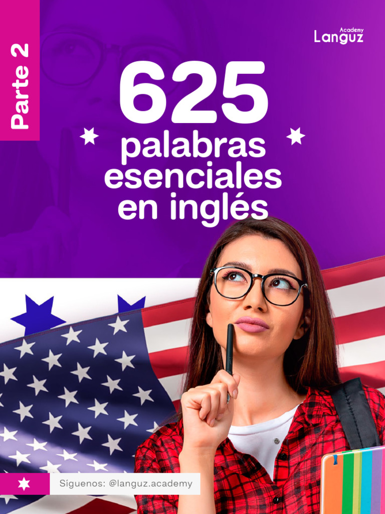 625 Palabras Esenciales en Inglés-Parte2 | PDF