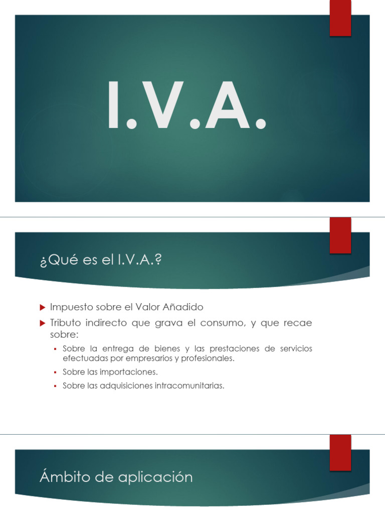 Presentación: Iva | PDF