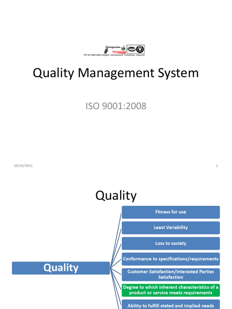 QMS Training | Quality Management | Quality Management System | Free 30 ...