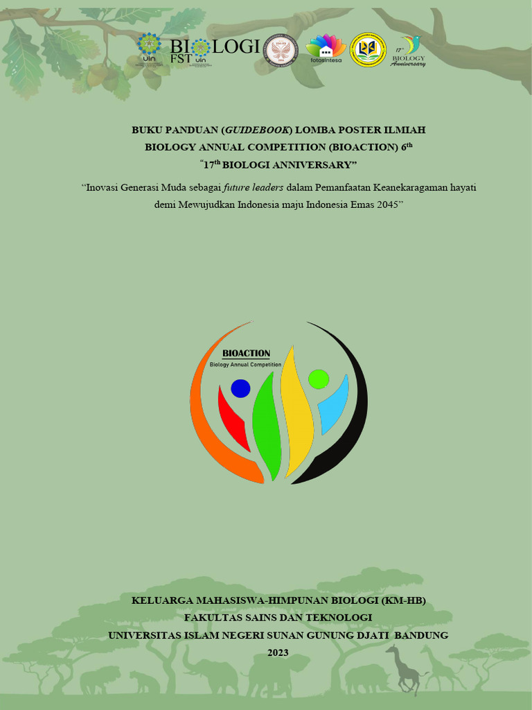 Guidebook Lomba Poster Ilmiah Bioaction 2023 | PDF
