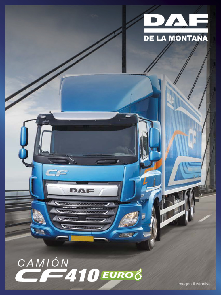 Camion Daf CF410 | PDF | Camión | Eje