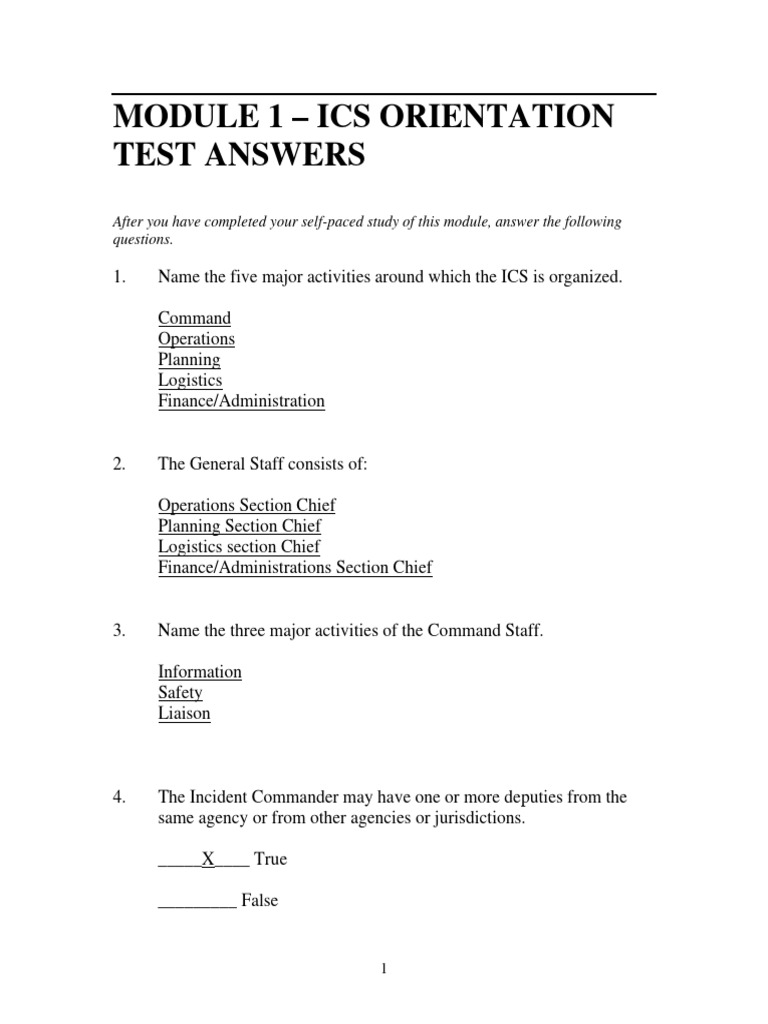 I-100 Test Answers | PDF | Finance & Money Management