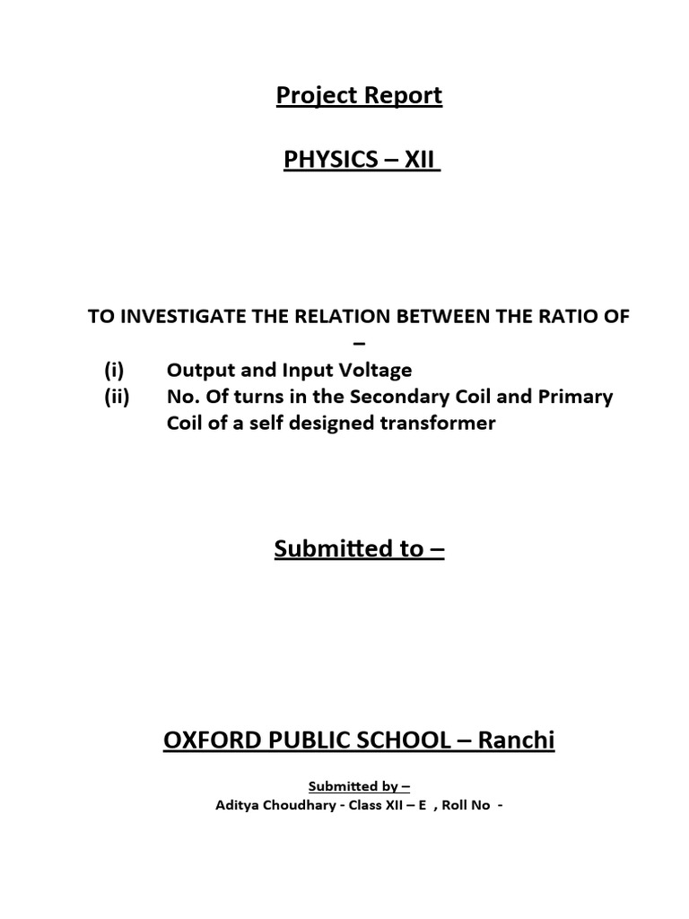 Working Principle of a Transformer | PDF | Transformer | Inductor