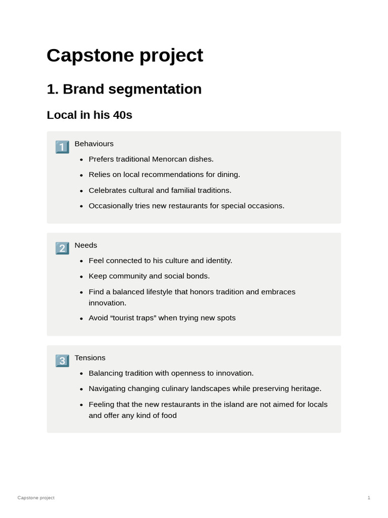 Capstone Project | PDF | Pleasure | Brand