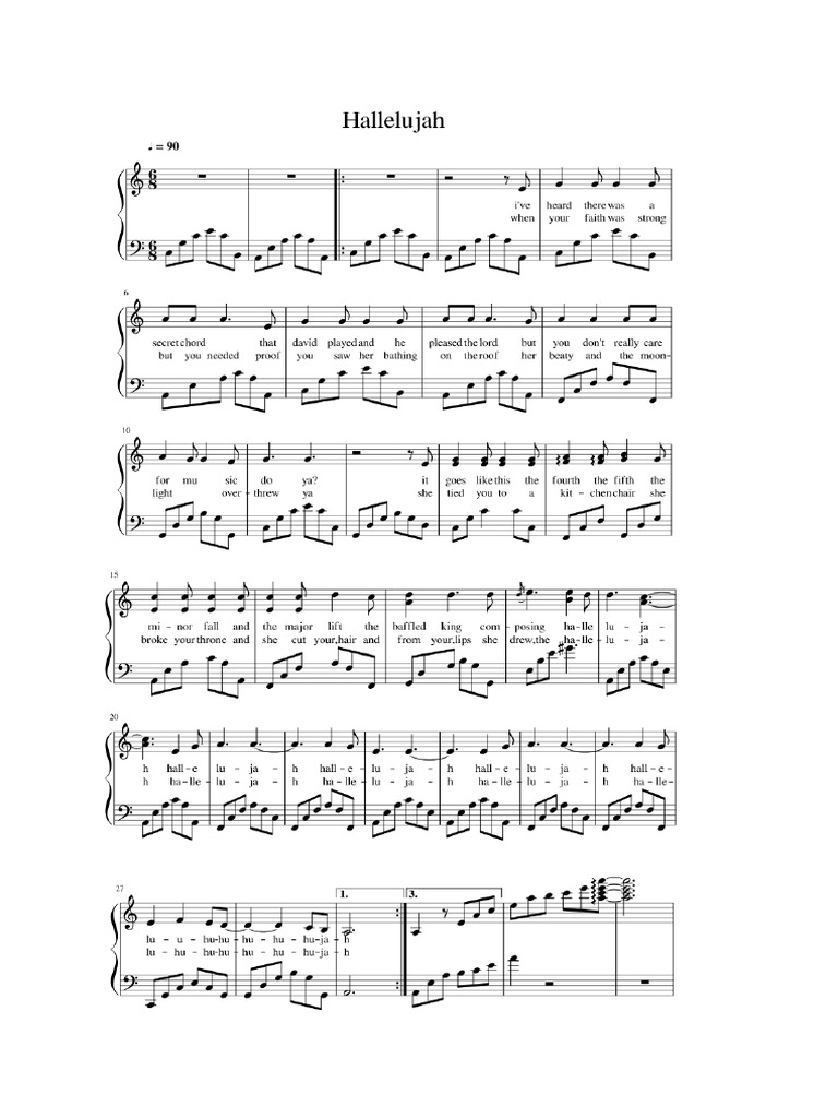 Halellujah | PDF