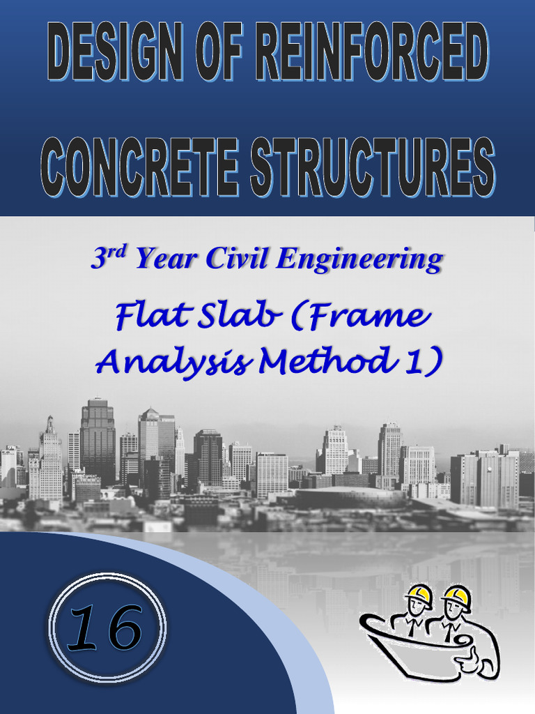 16 - Flat Slab (Frame Analysis Method 1) | PDF | Materials | Building Materials