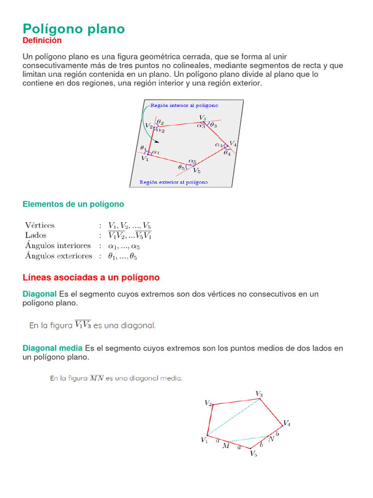 Polígono Plano | PDF