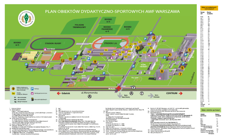 Plan Terenu AWF | PDF