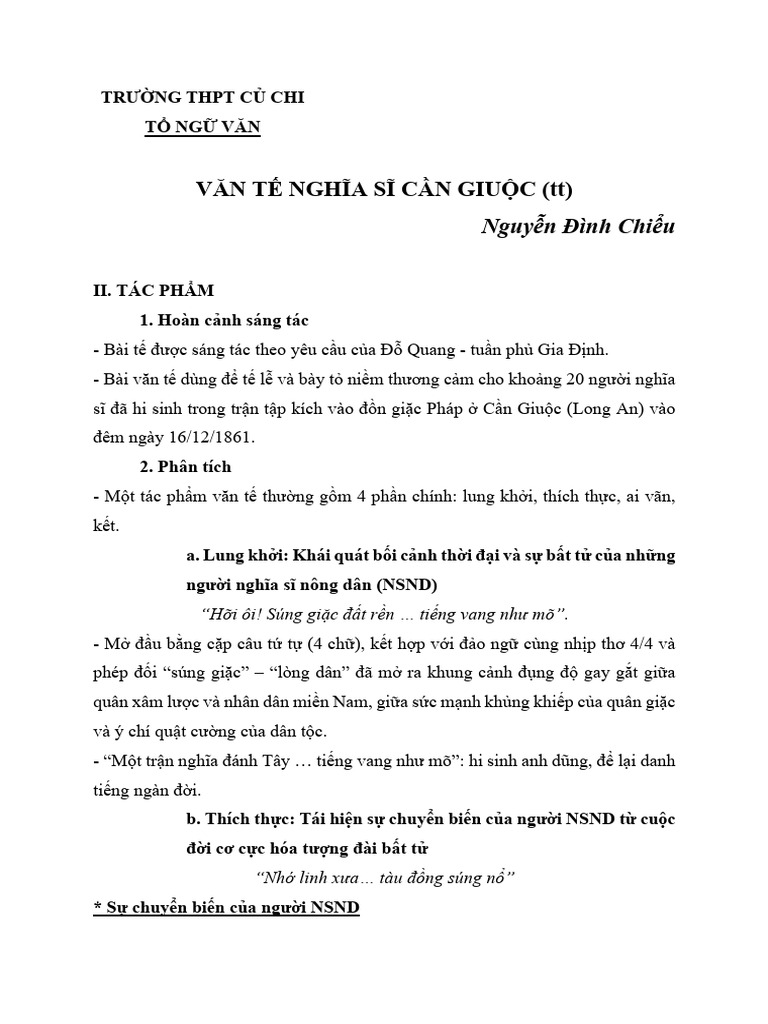 LMS - Van Te Nghia Si Can Giuoc (Tac Pham) | PDF