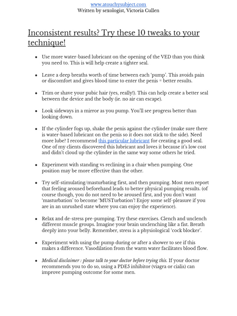 10+Tweaks+to+Consistency | PDF