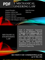 Code of Ethics For Mechanical Engineers | PDF | Engineer | Profession