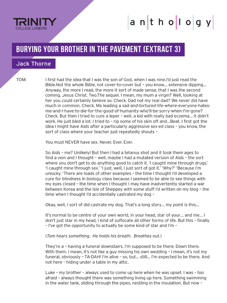 InPlay Burying Your Brother in the Pavement 3 | PDF