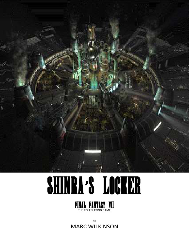 Final Fantasy VII d20 - Shinra's Locker | PDF | Science