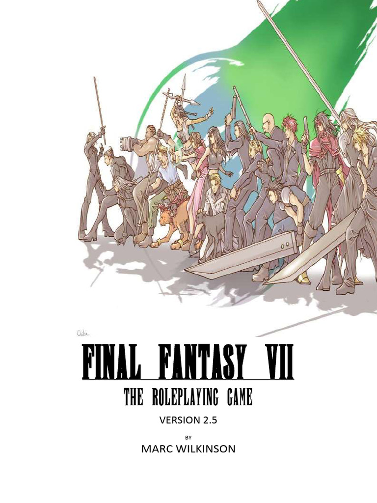 Final Fantasy VII d20 - Core Rulebook V 2.5 | PDF