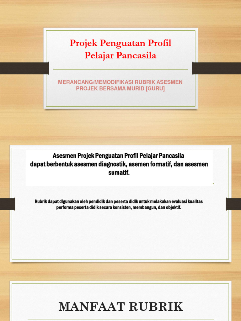Projek Penguatan Profil Pelajar Pancasila | PDF