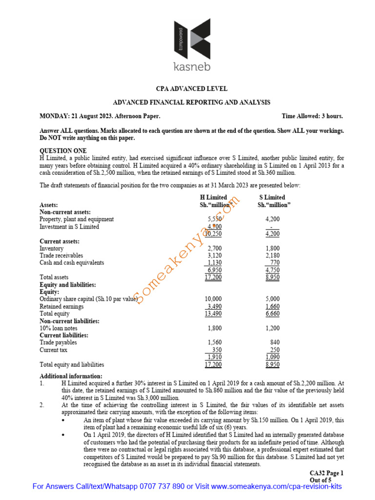 PST AFR 2015 2023 | PDF | International Financial Reporting Standards ...