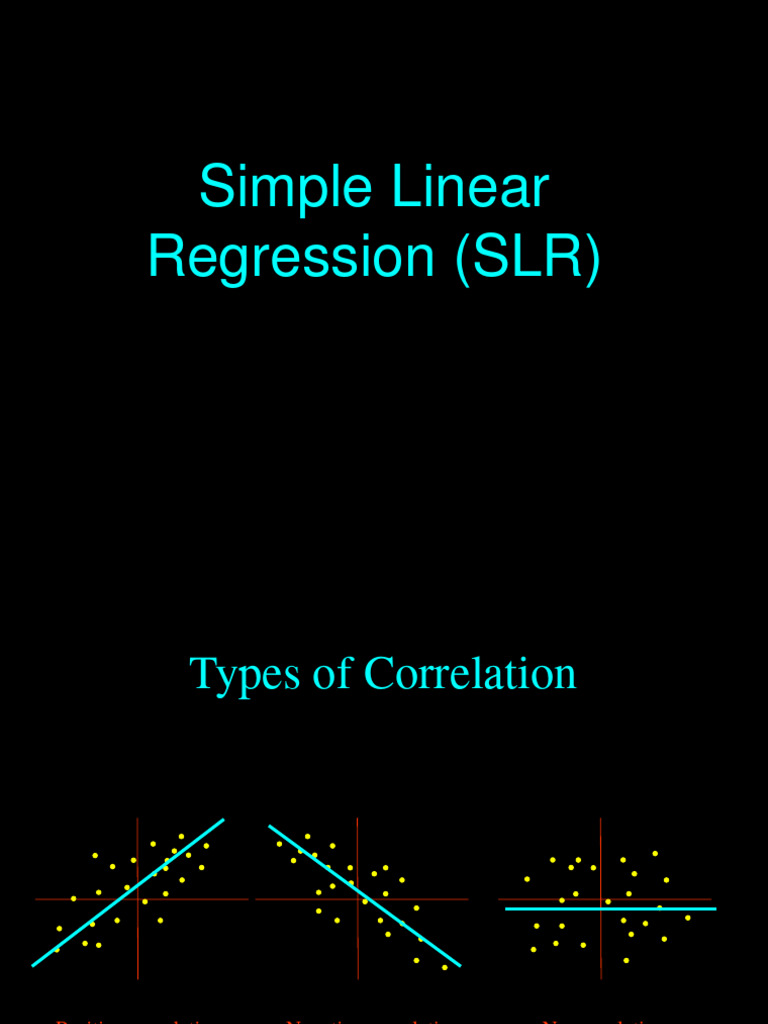 Simple Linear Regression 69 | PDF | Linear Regression | Errors And Residuals