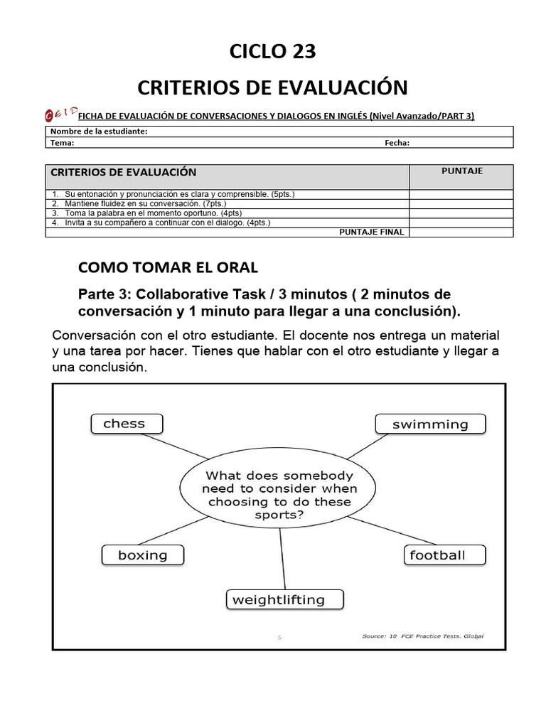 Ciclo 23 Part 3 Fce | PDF