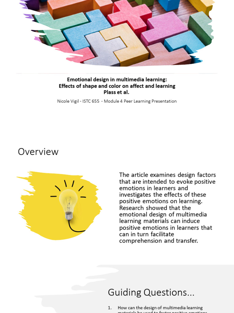 Nicole Vigil - Istc 655 - Module 4 Peer Learning Presentation | PDF