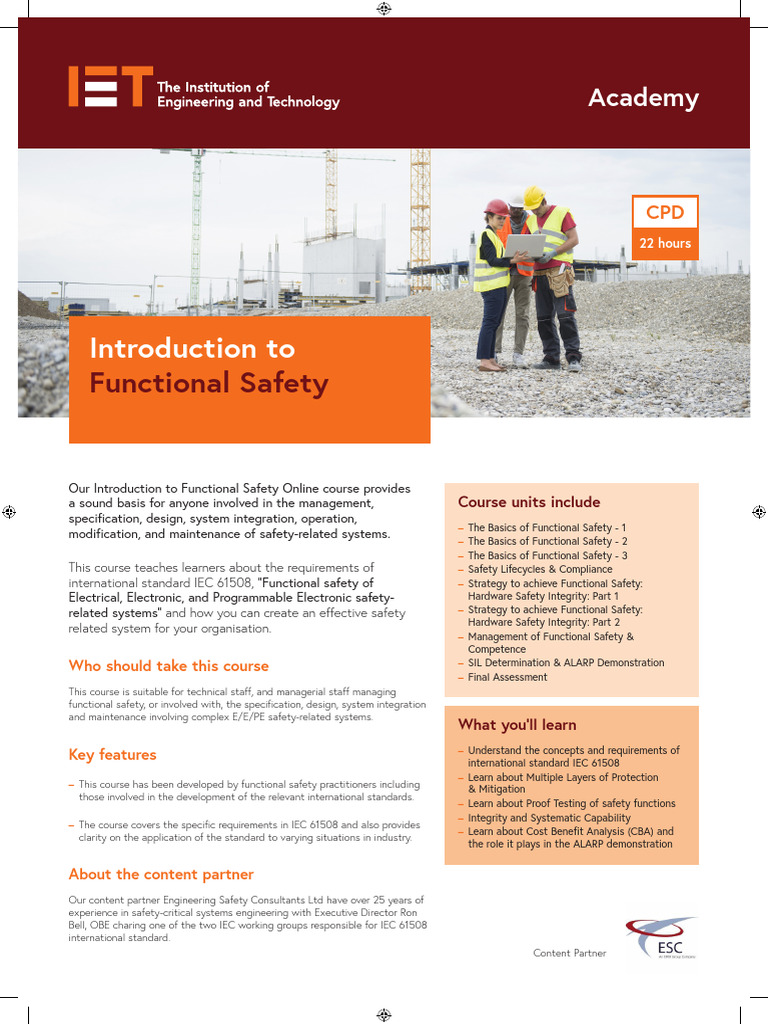 Introduction To Functional Safety | PDF