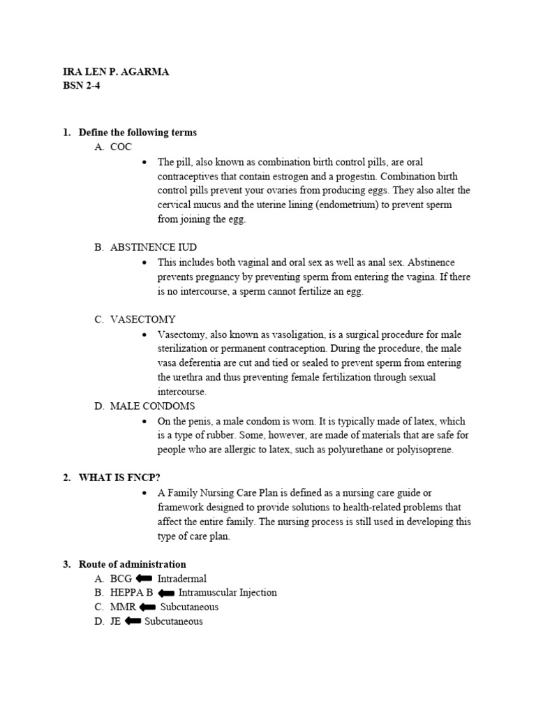 Assignment NCM 107 Skills | PDF