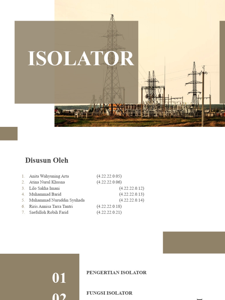 Pengertian dan Jenis Isolator Listrik | PDF