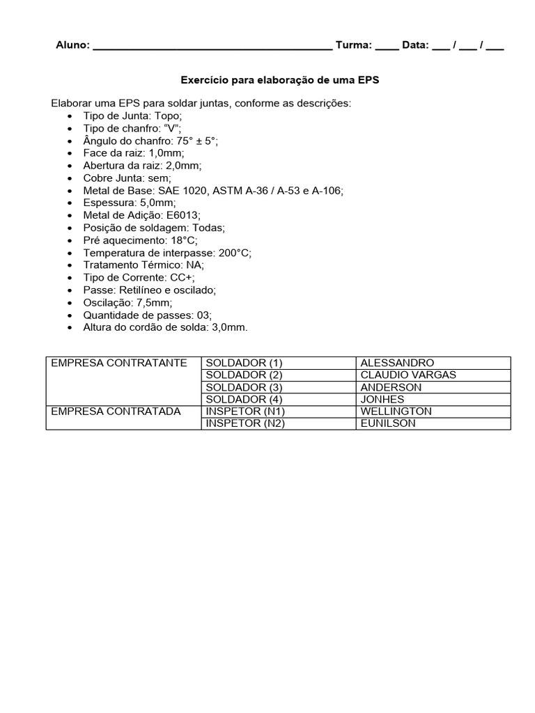 EPS - Elaboração - Com Catálogo e QW - 451 - Formativa 2° Sem 2023 | PDF