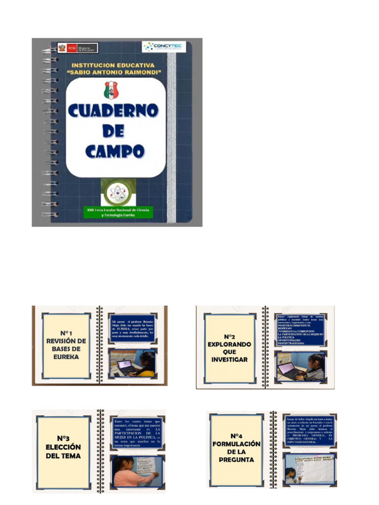 Ejemplo de Cuaderno de Campo | PDF