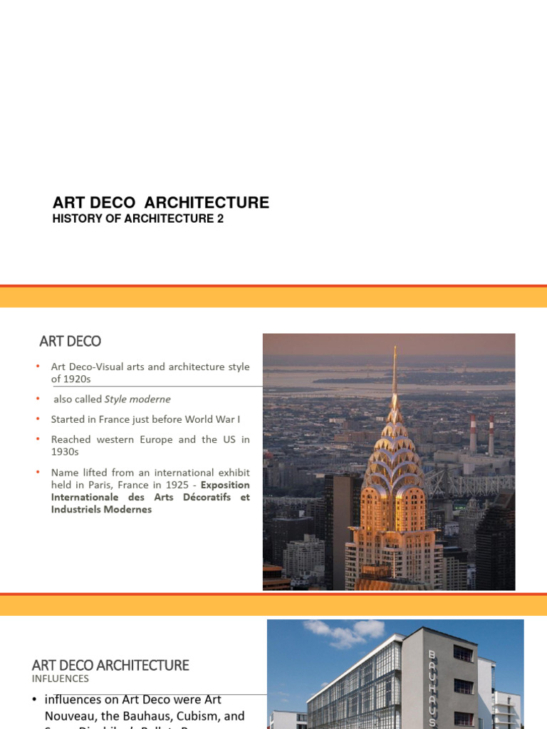 Art Deco Style | PDF | Art Deco | Decorative Arts