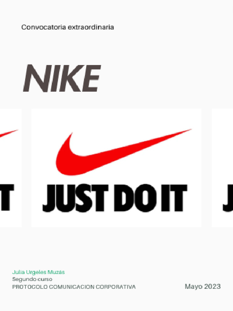 Evolución e Identidad de Nike | PDF