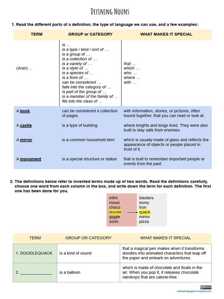 defining_nouns | PDF | Linguistics