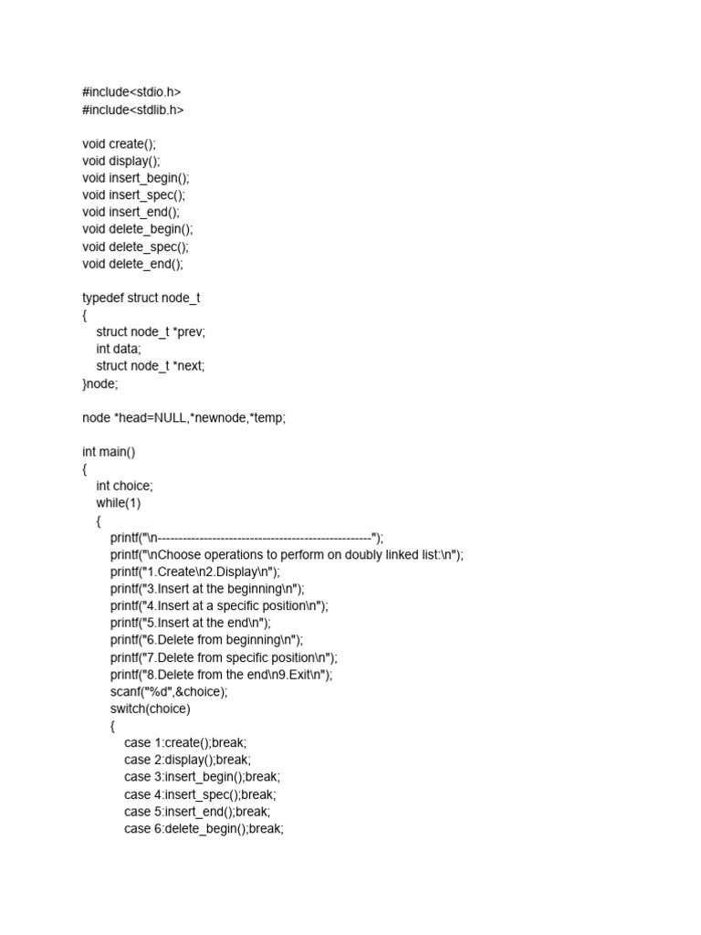 DLL | PDF | Software Development | Algorithms And Data Structures