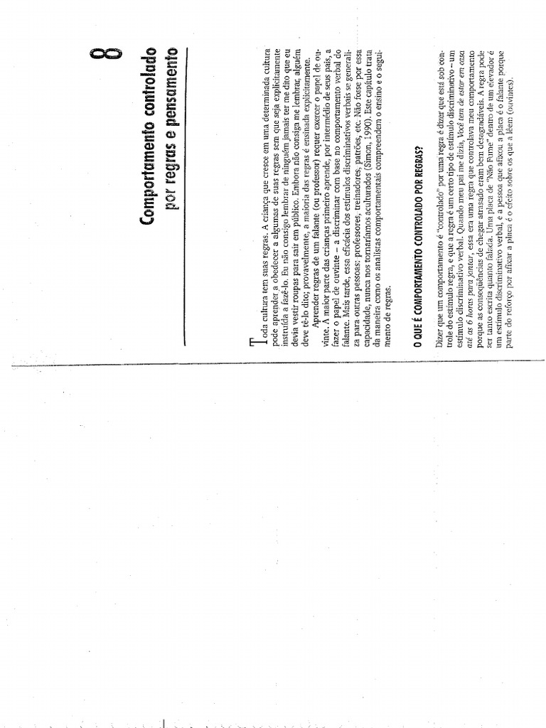 Texto 17 - BAUM - Compreender o Behaviorismo_cap 8 | PDF