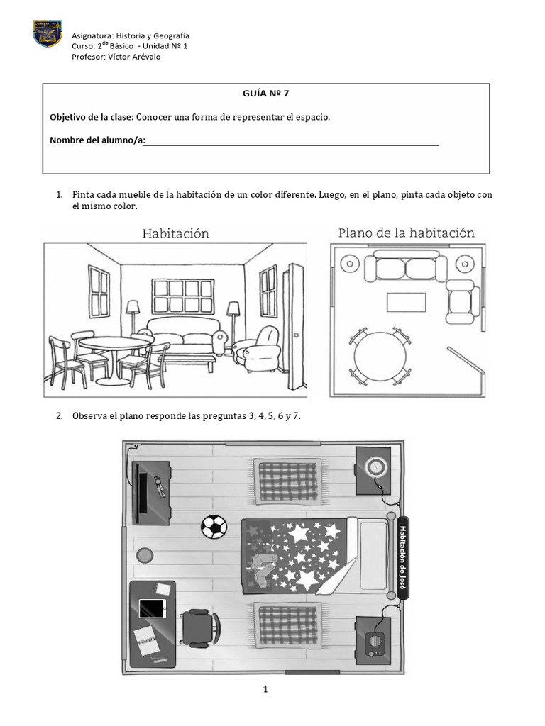Guía Plano, Segundo Básico | PDF