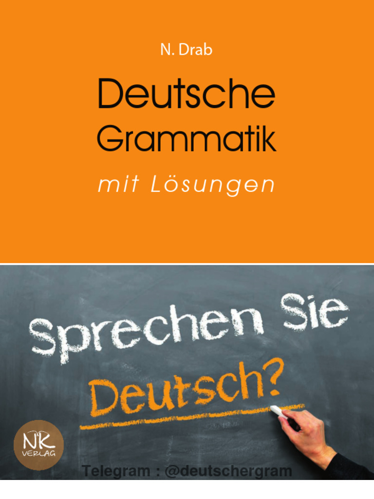 Drab N Deutsche Grammatik Mit Losungen | PDF