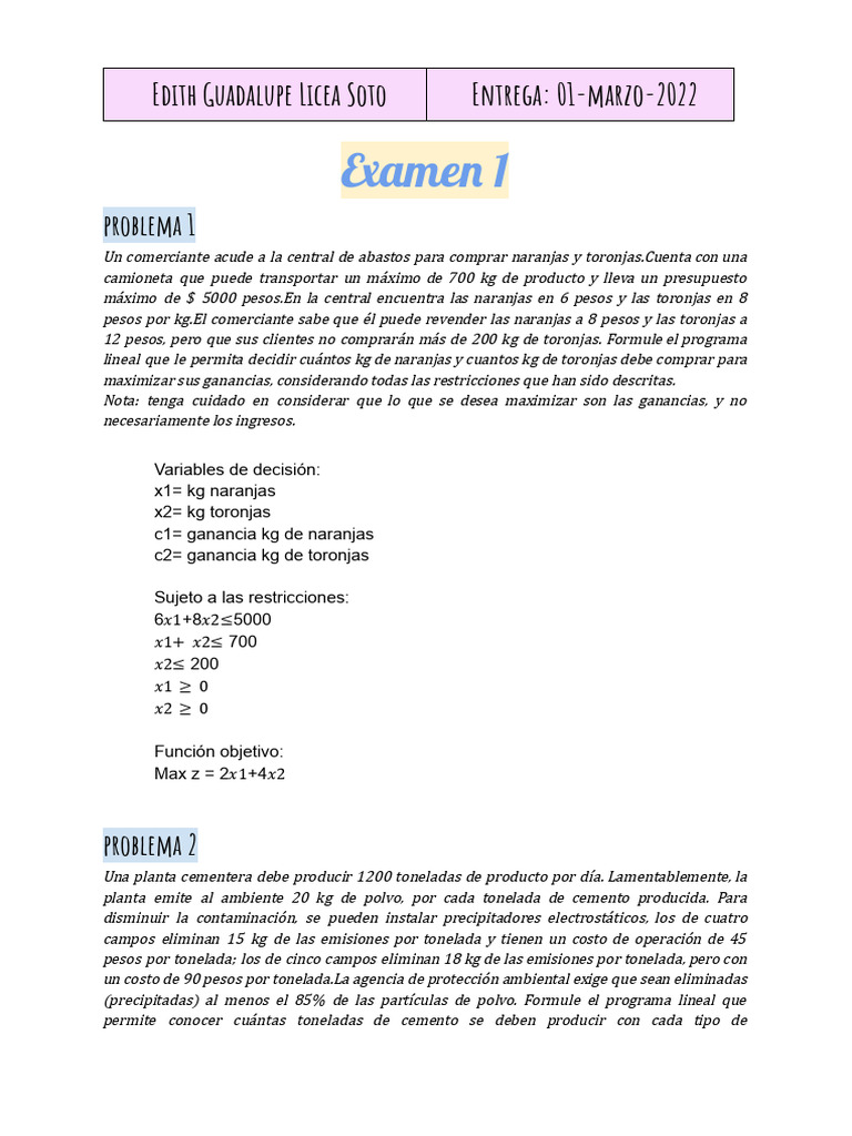 Examen1 - Edith Guadalupe Licea Soto | PDF