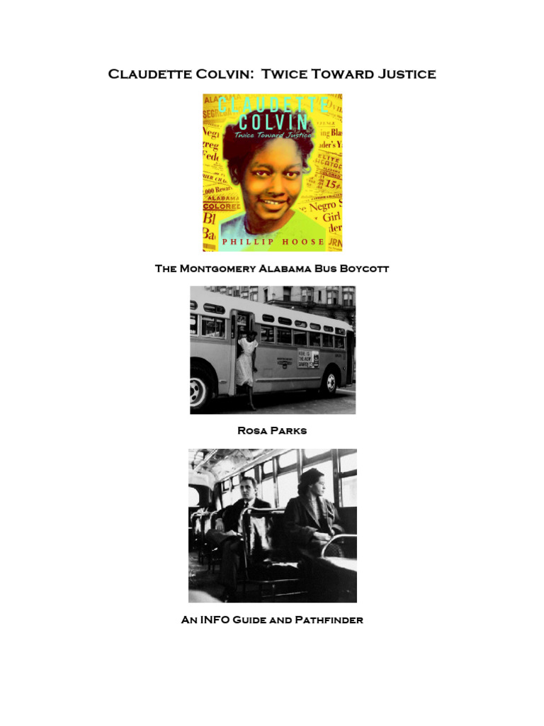Silo - Tips Claudette Colvin Twice Toward Justice | PDF | Rosa Parks