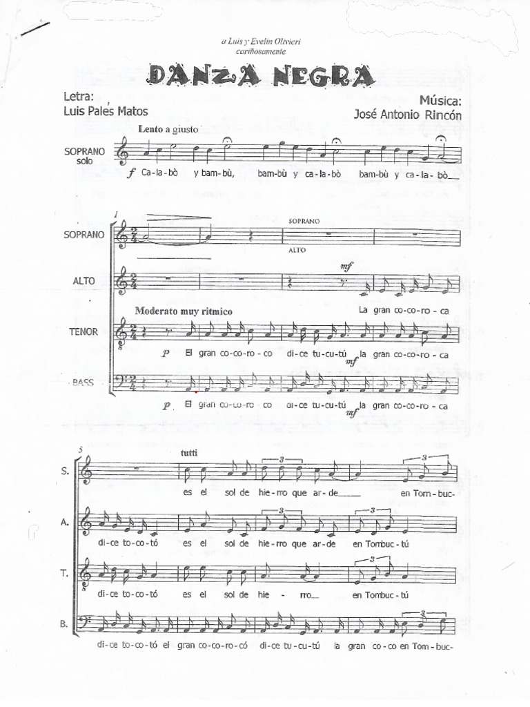 Danza Negra | PDF