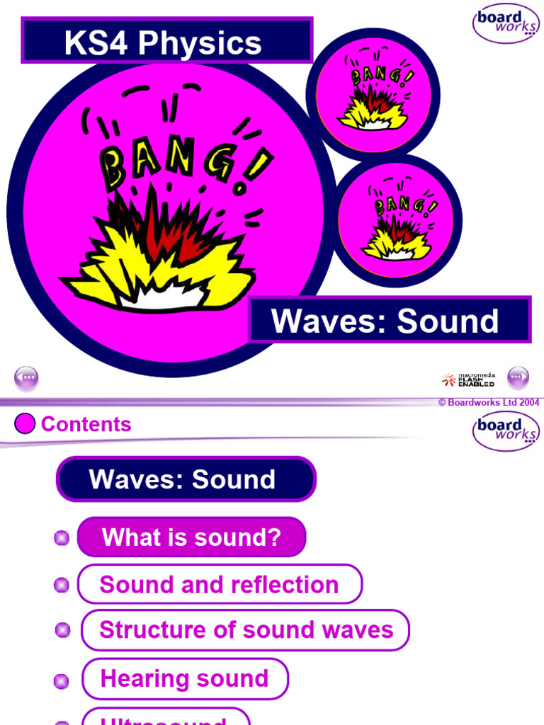 KS4 Waves - Sound | PDF