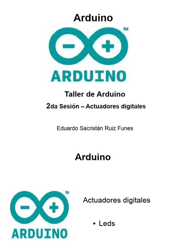Practicas Arduino 1 | PDF