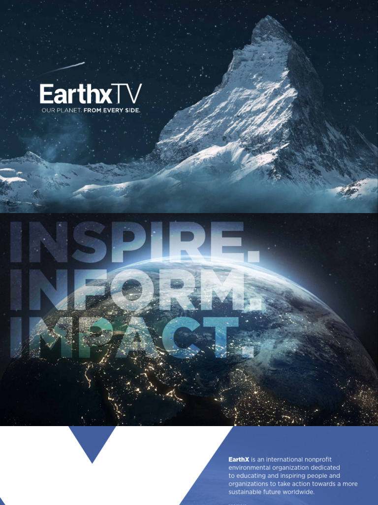 EarthX - EarthxTV | PDF | Business