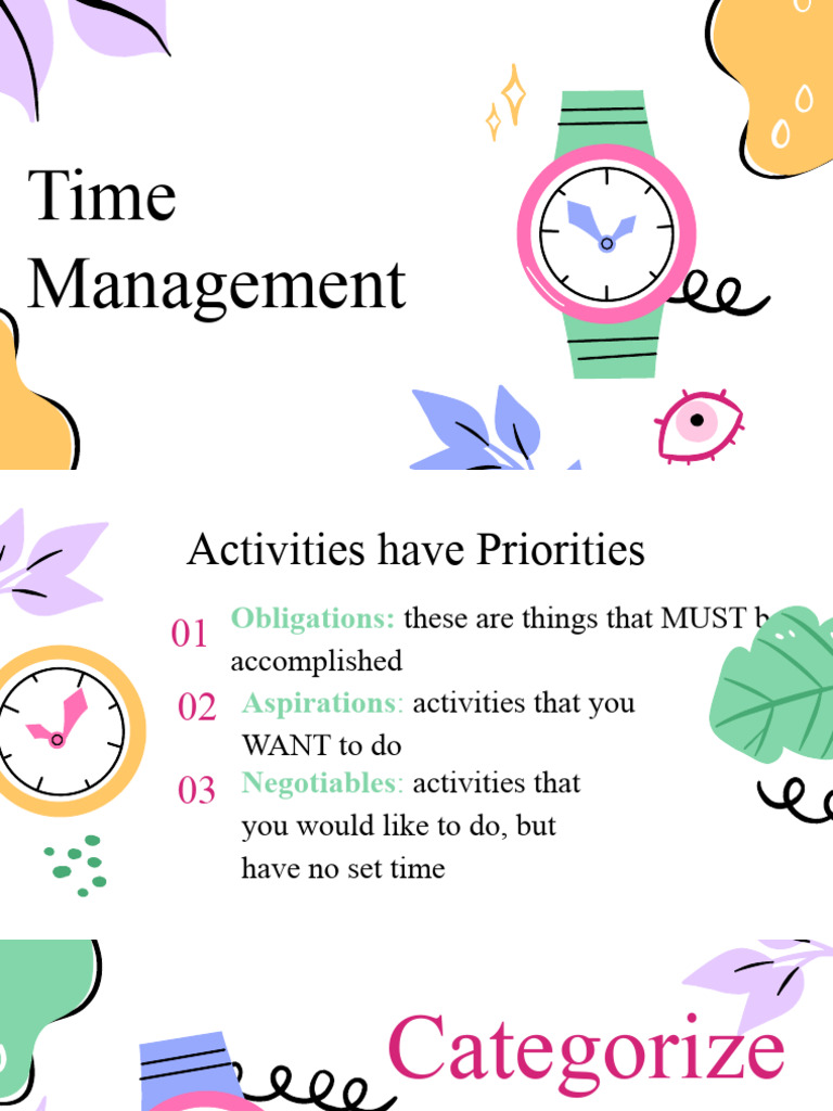 Time Management | PDF