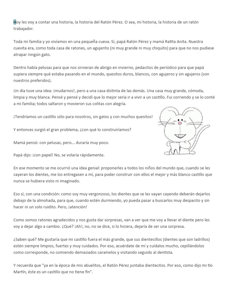 el raton perez | PDF