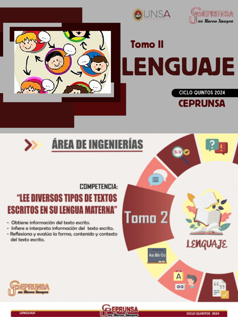 Lenguaje Tomo II Ing | PDF