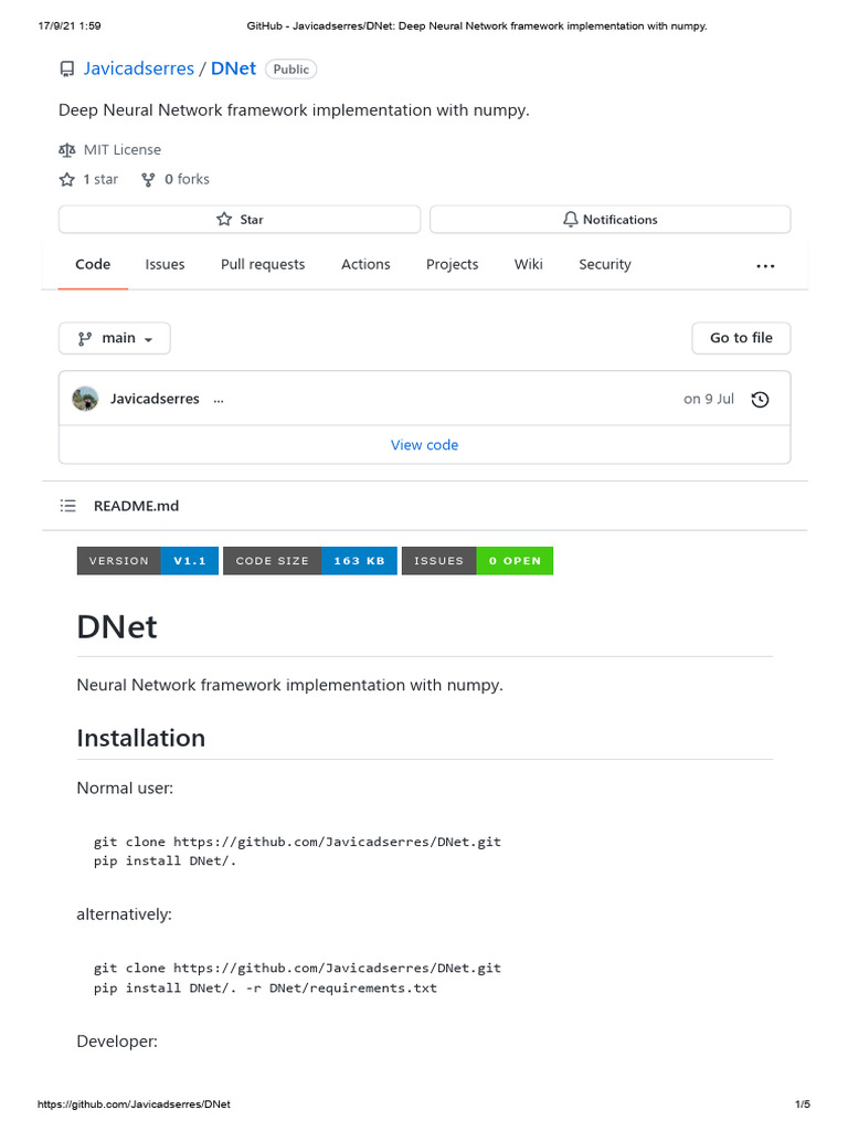Neural Network With Numpy | PDF | Free Software | Software Engineering
