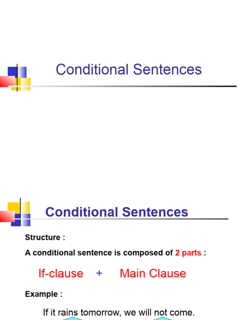 Understanding Conditional Sentences | PDF | Grammatical Tense | Languages