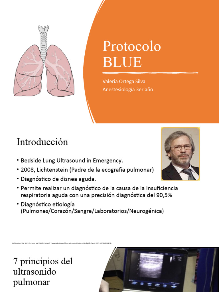 Protocolo Blue | PDF | Medicina CLINICA | Especialidades Medicas
