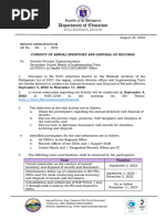 OM No. 332 S. 2022 Reiteration of The National Archives of The ...