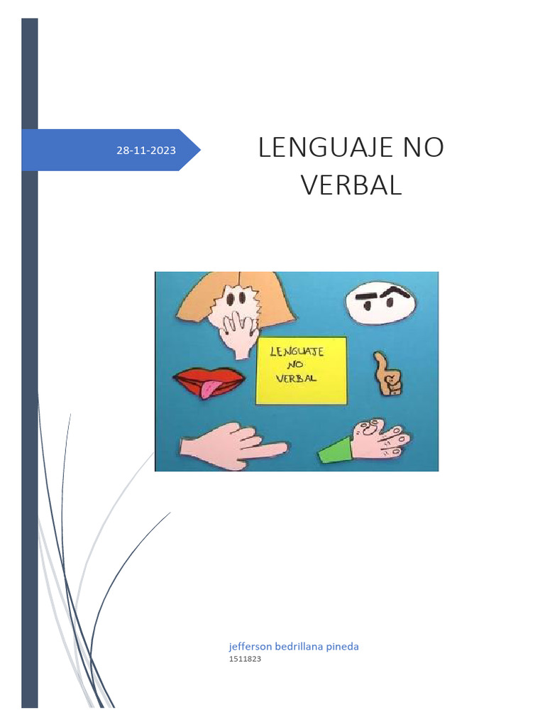 El Lenguaje No Verbal | PDF