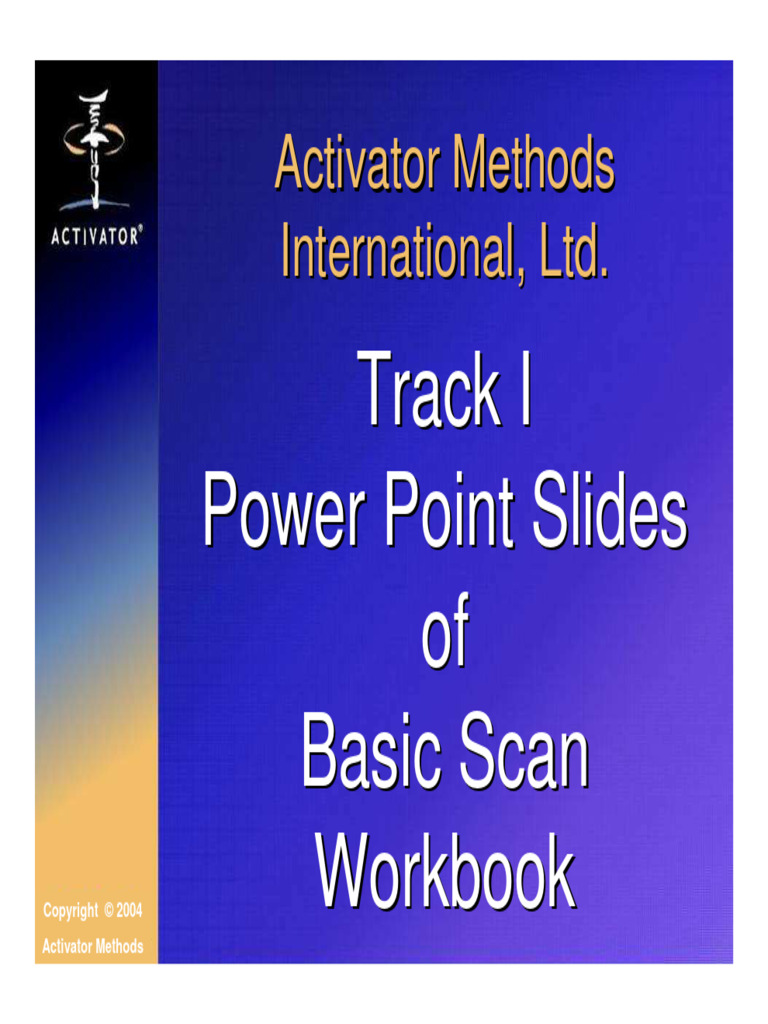 Activator Basic Protocol 1 | PDF | Knee | Pelvis